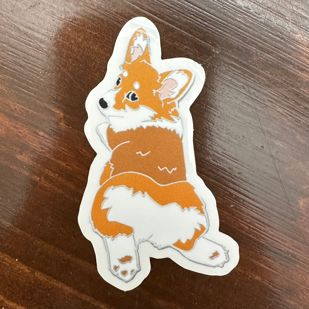 Corgi Sploot Vinyl Sticker – The Long Dog Clothing Co.